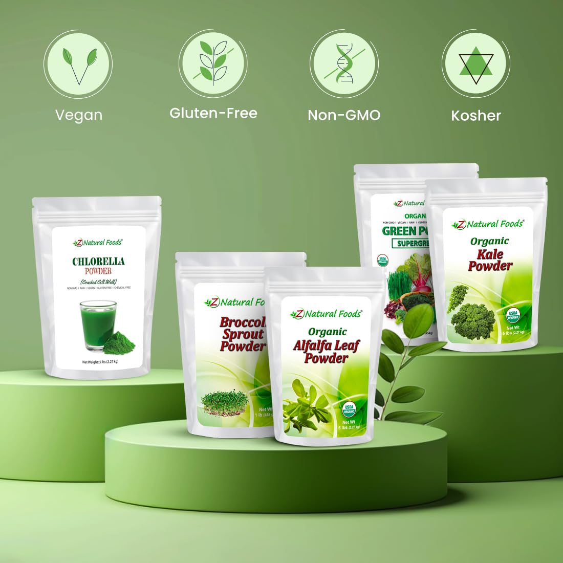 Z Natural Foods chlorella powder for weight loss
