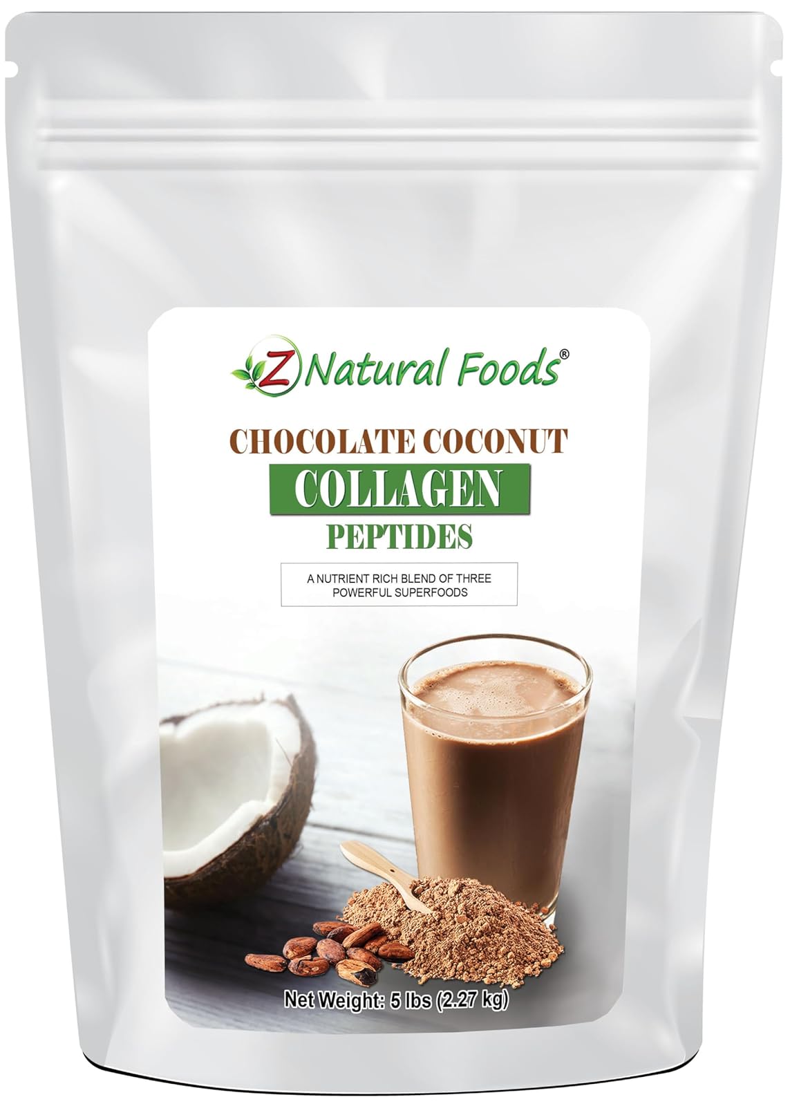 Z Natural Foods collagen peptides powder