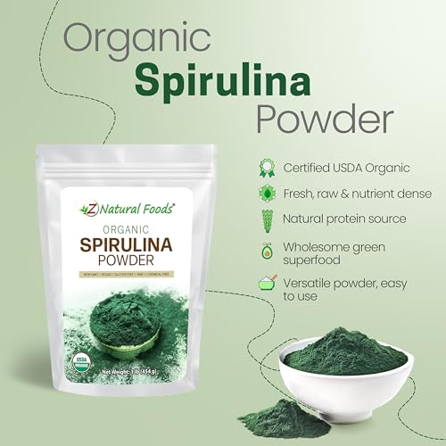 Z Natural Foods spirulina health benefits