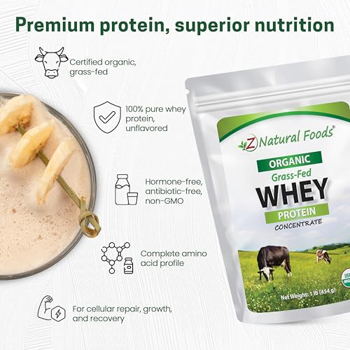 Z Natural Foods whey protein nutrition