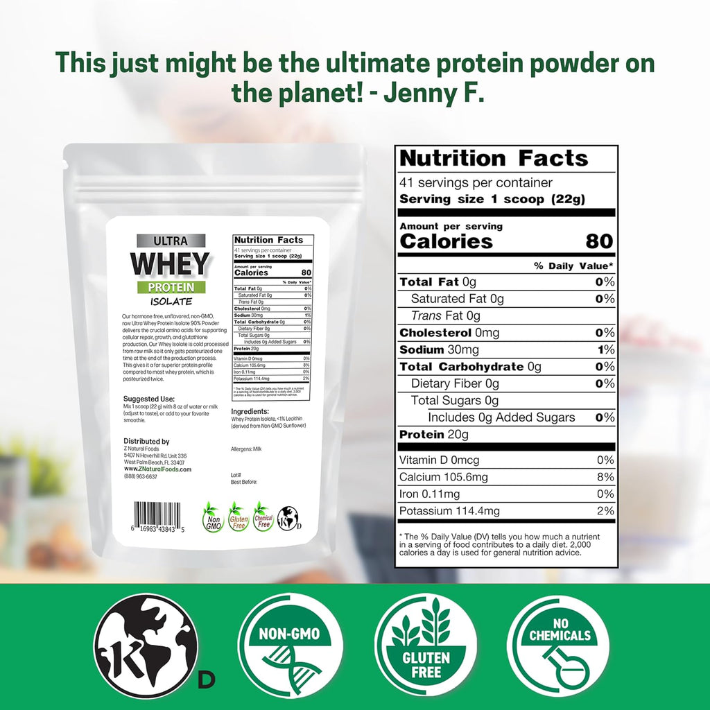 Z Natural Foods whey protein