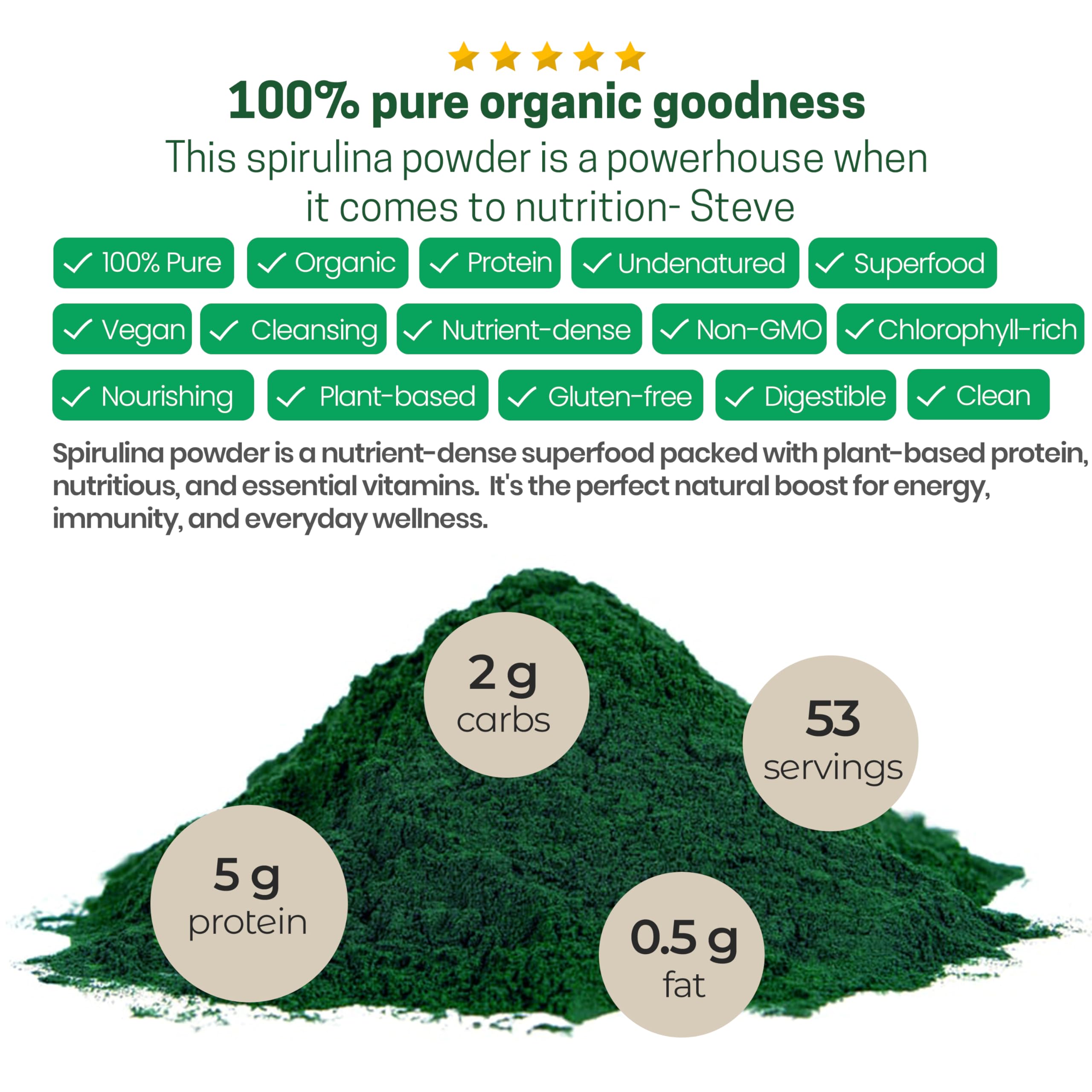 Z spirulina for immune support