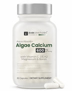 ZAB algae calcium supplement capsules