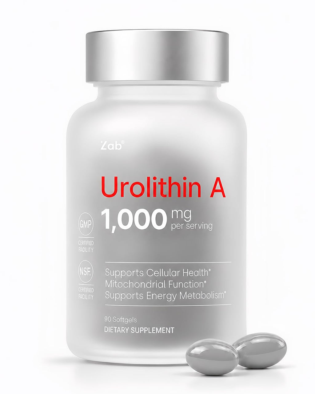 ZAB Urolithin A softgels for vitality