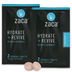 Zaca electrolyte tablets for hydration