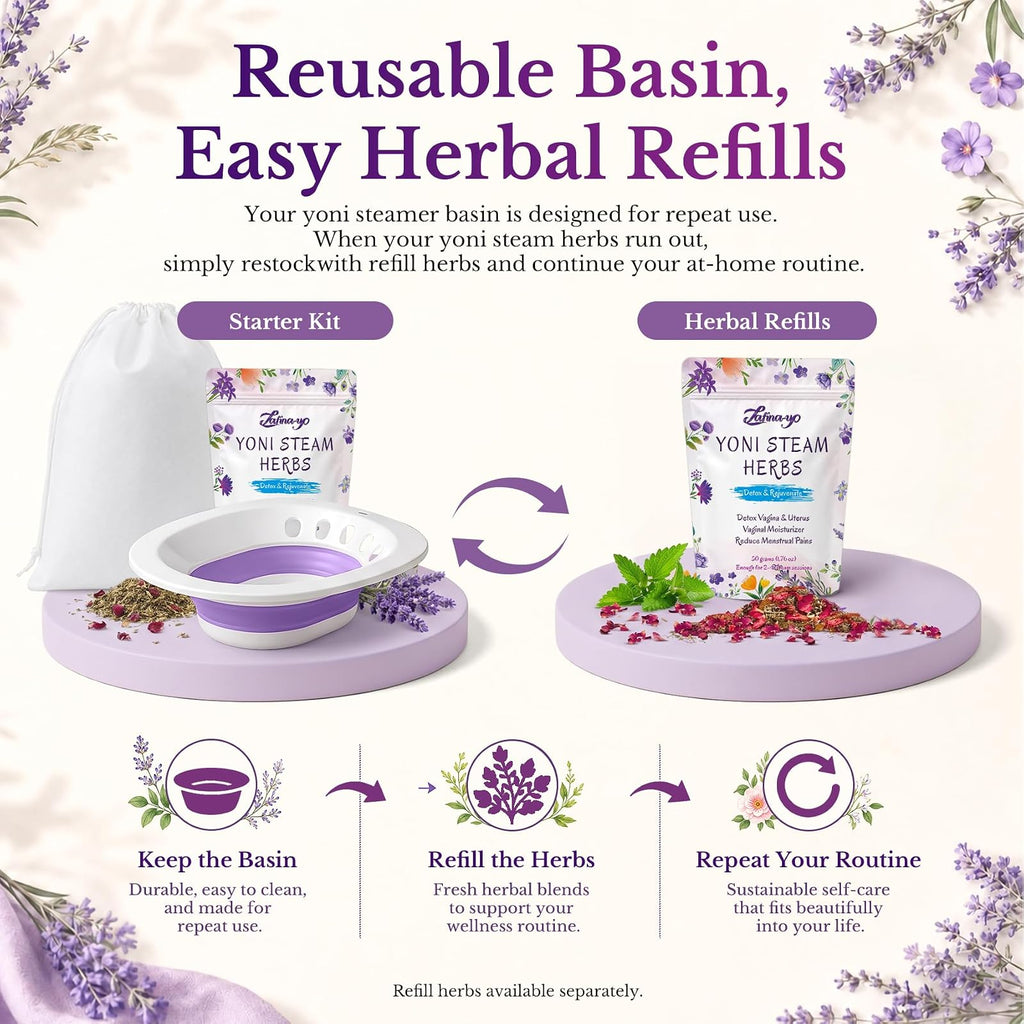 Zafina-UP yoni steam benefits