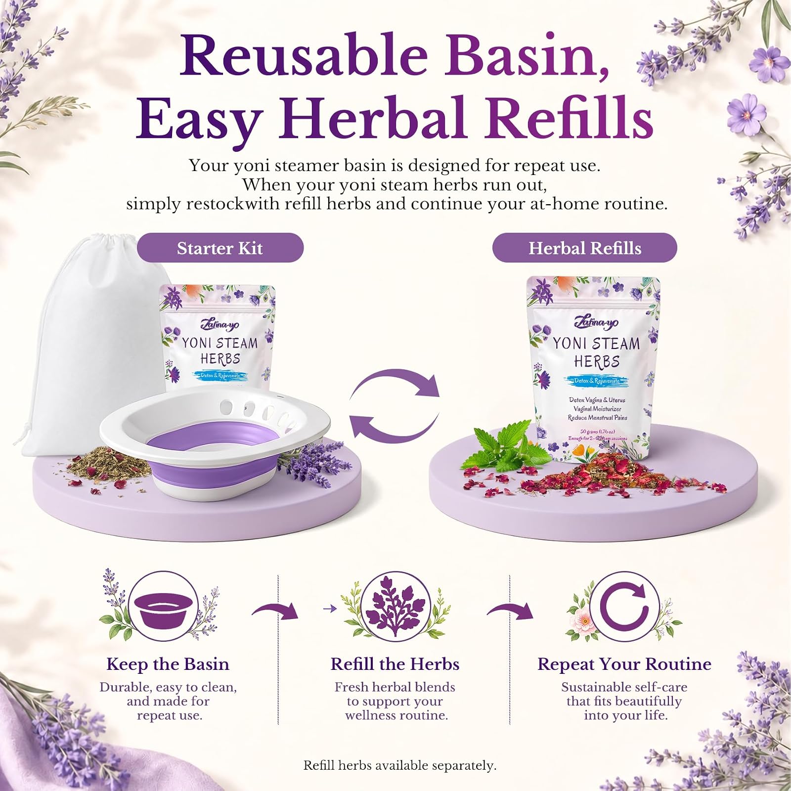 Zafina-UP yoni steam benefits