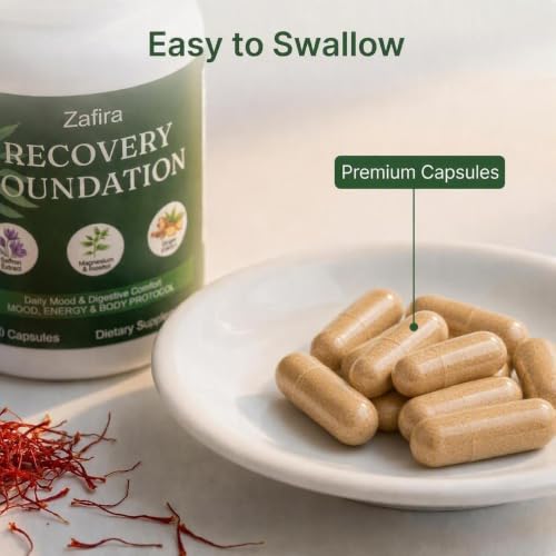 Zafira Organics 60 capsule bottle