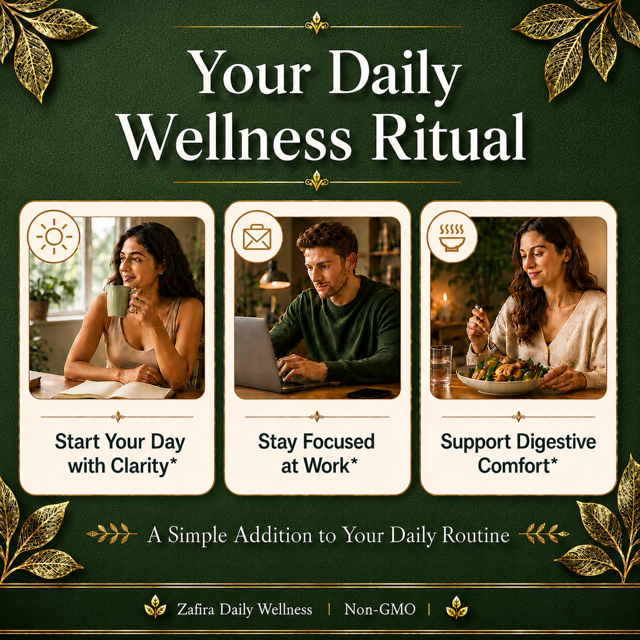 Zafira Organics multivitamins for vitality