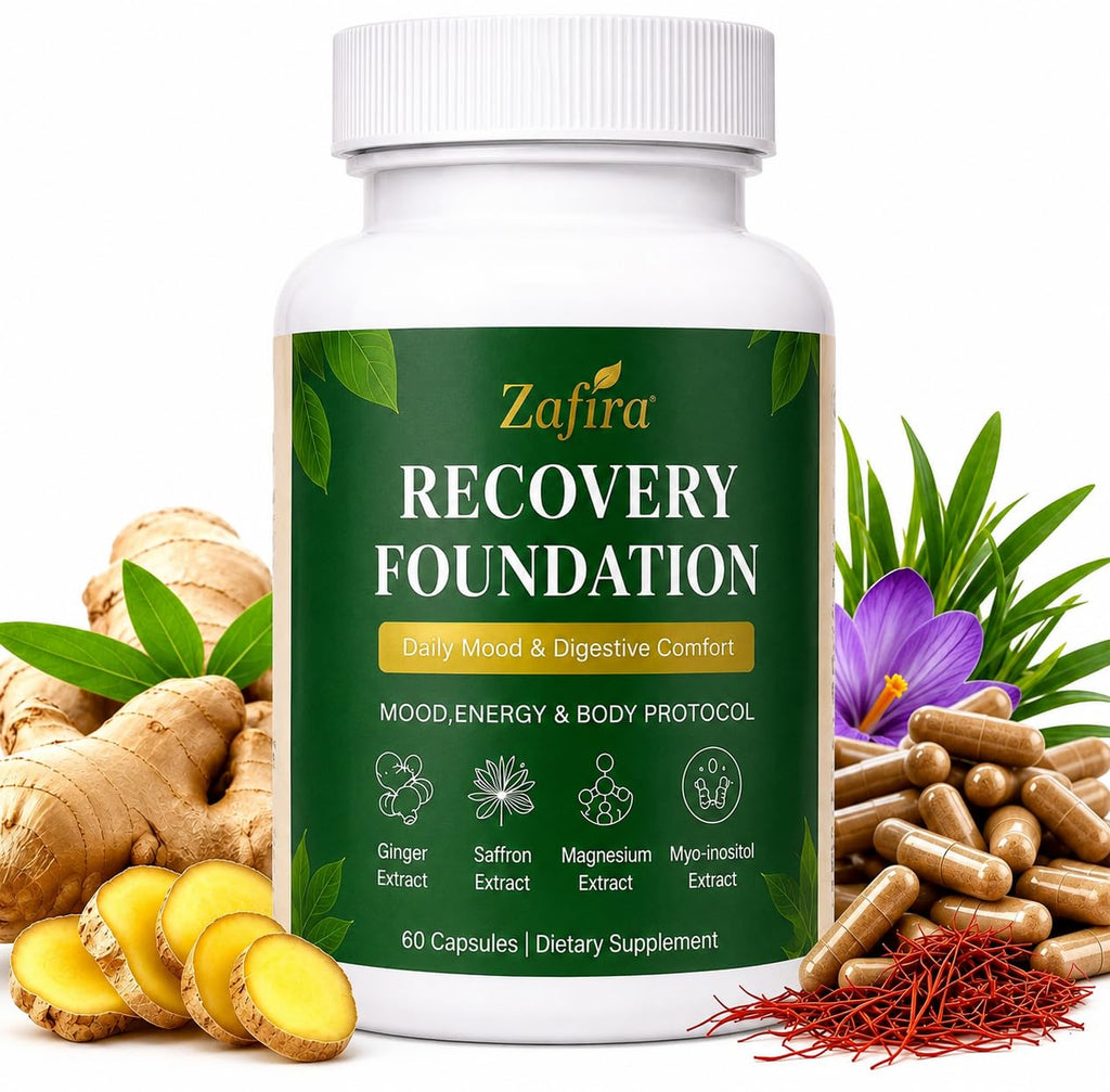 Zafira Organics recovery capsules benefits