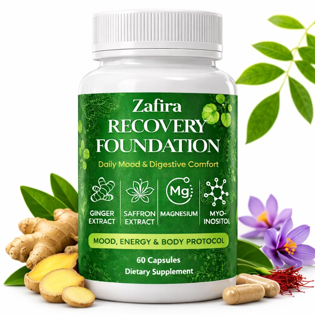 Zafira Organics recovery foundation capsules