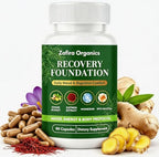 Zafira Organics saffron recovery capsules