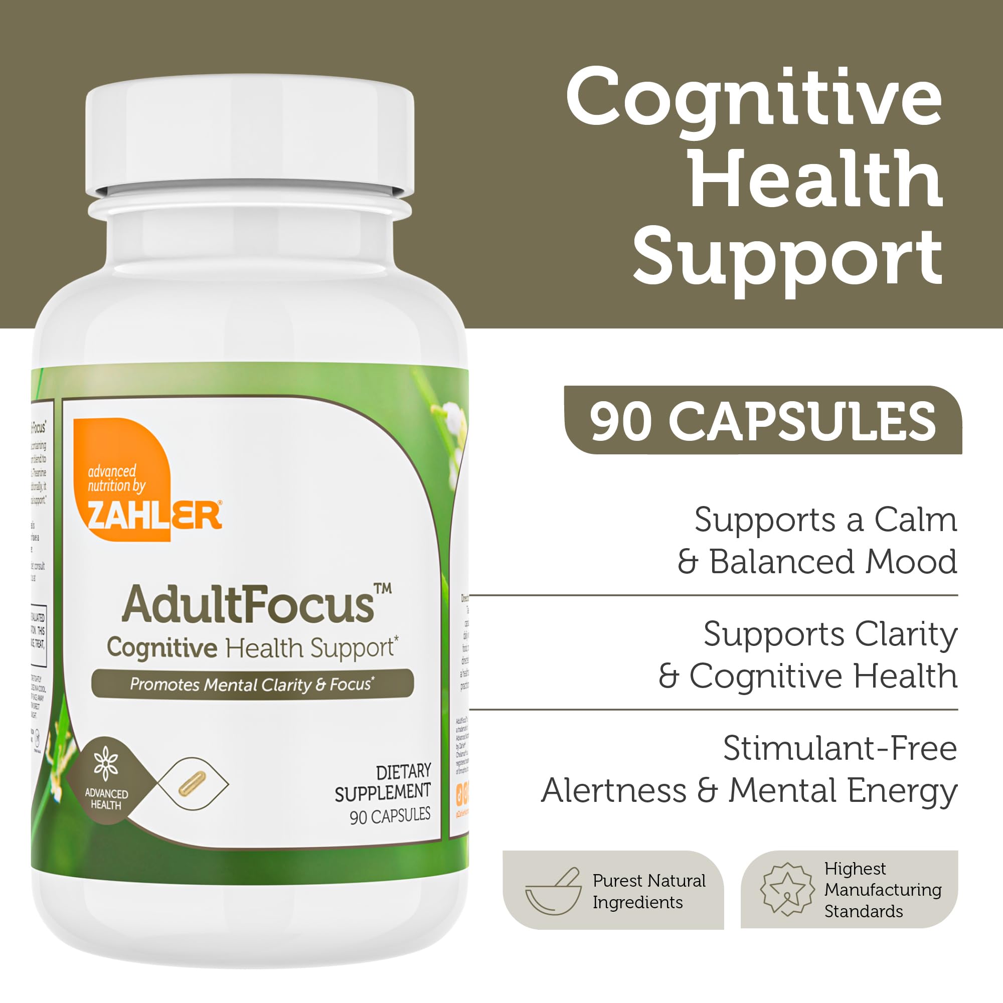 Zahler AdultFocus capsules for adults
