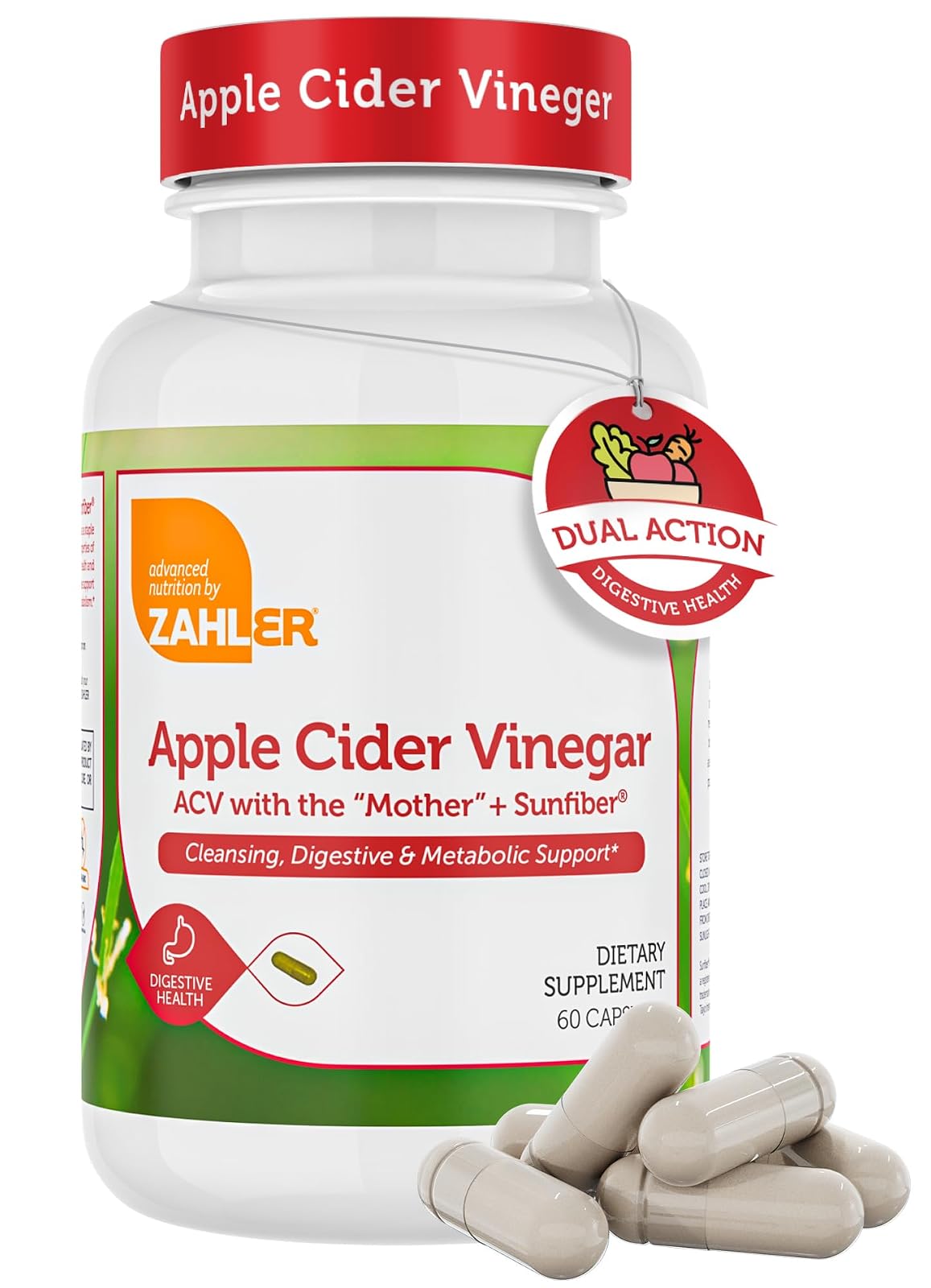Zahler apple cider vinegar capsules