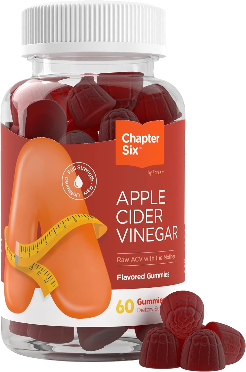 Zahler apple cider vinegar gummies for detox
