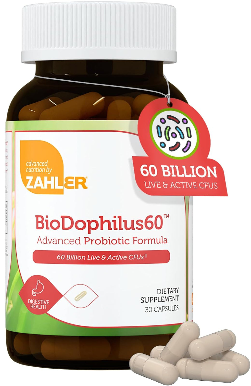 Zahler Biodophilus 60 billion probiotics