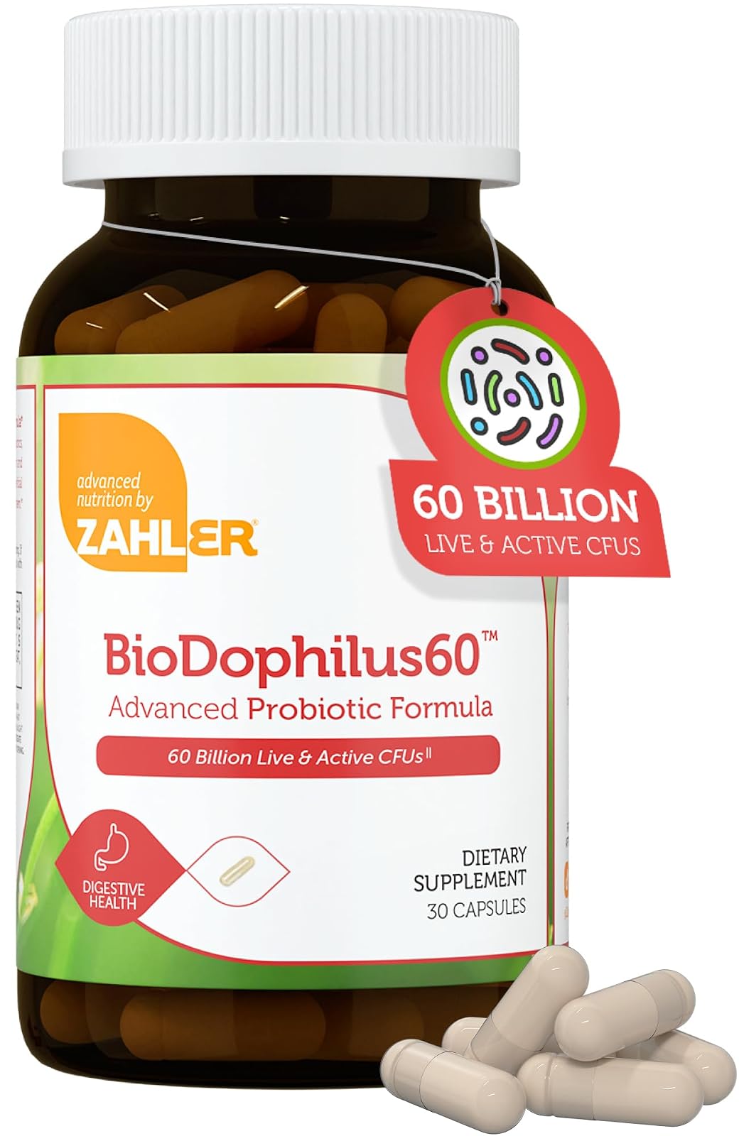 Zahler Biodophilus 60 billion probiotics