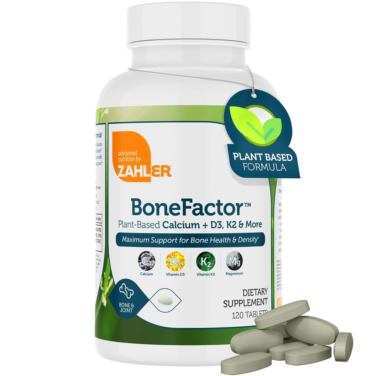 Zahler Bonefactor calcium supplement tablets