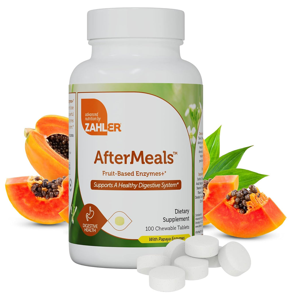 Zahler digestive enzymes chewable tablets