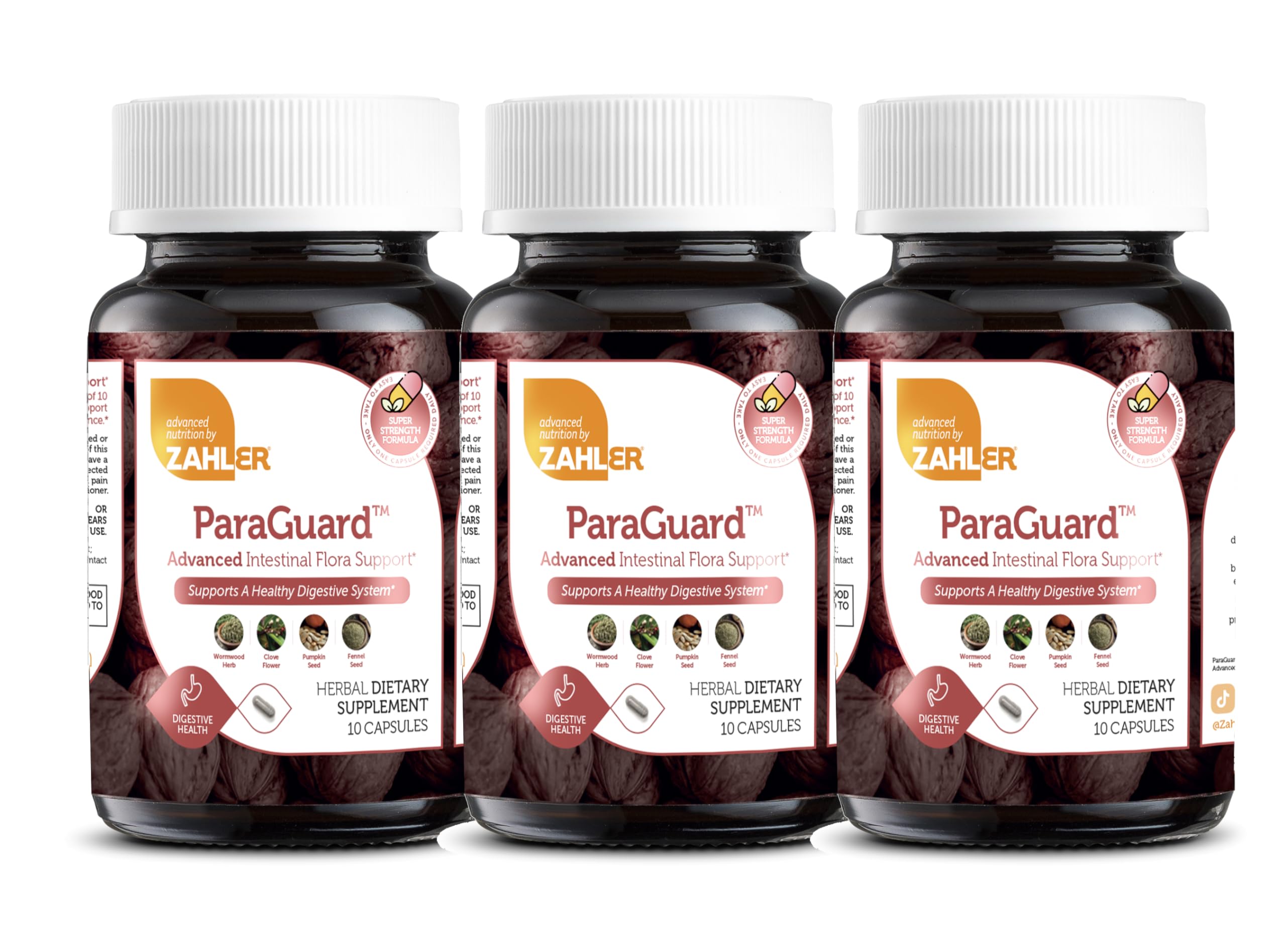 Zahler garlic gut health capsules