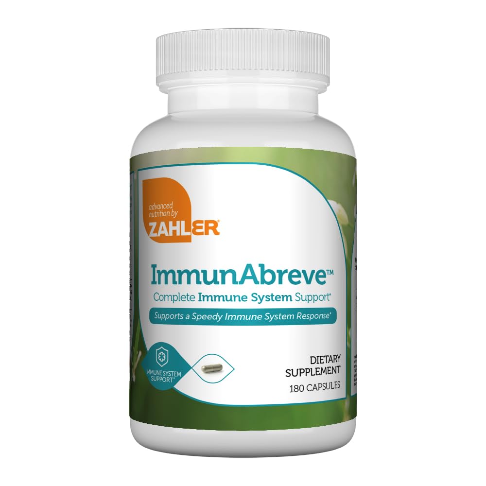 Zahler ImmunAbreve echinacea capsules