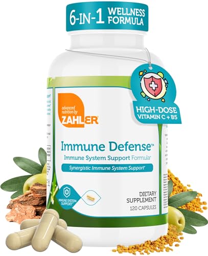 Zahler Immune Defense capsules for health
