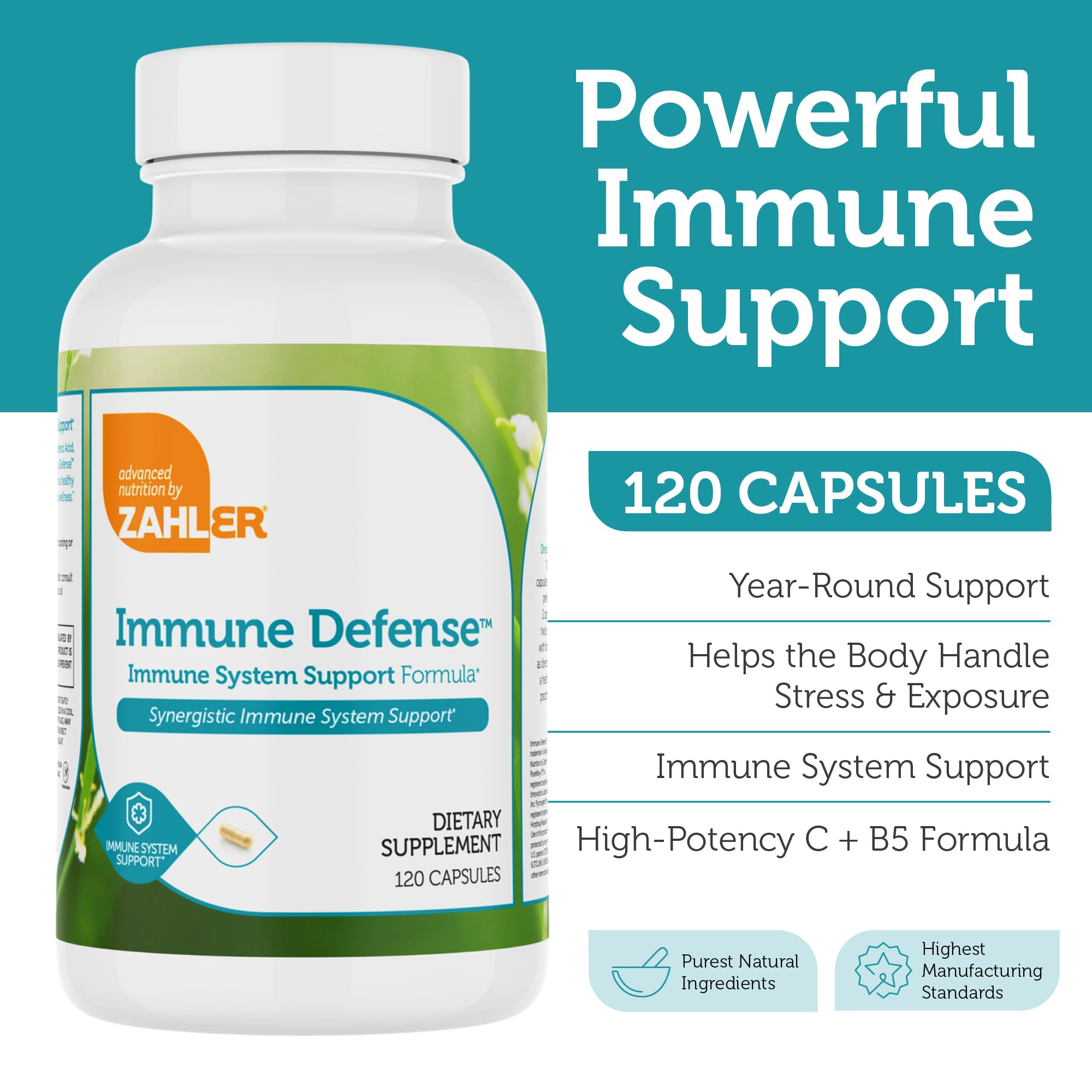 Zahler Immune Defense for seasonal health