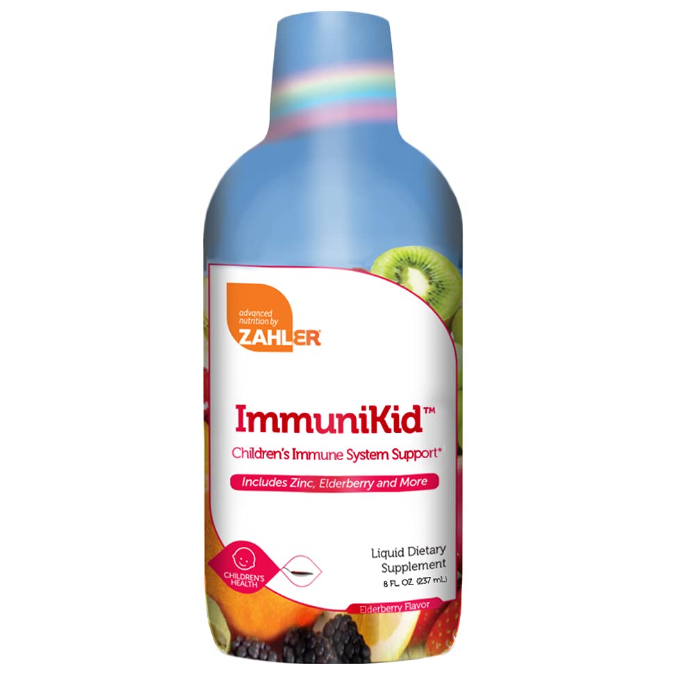 Zahler ImmuniKid elderberry liquid supplement
