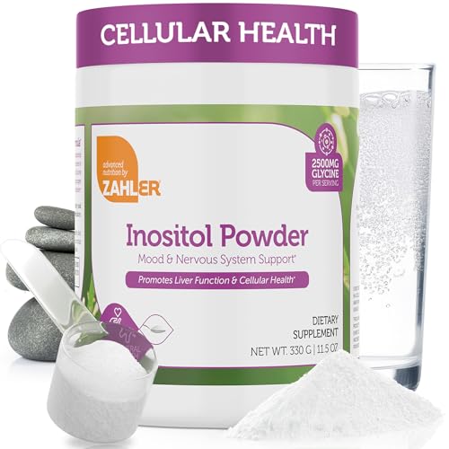 Zahler Inositol Powder for stress relief