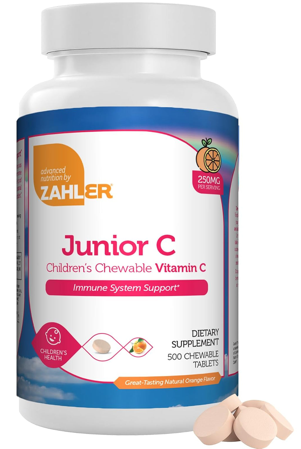 Zahler Junior C chewable vitamin C