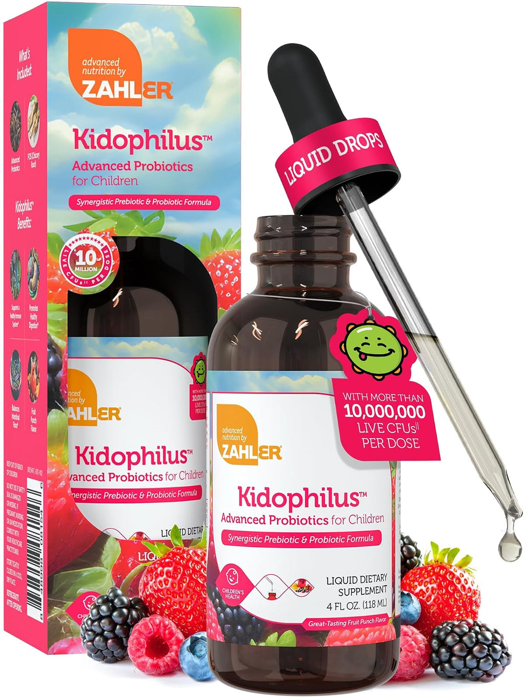 Zahler Kidophilus probiotics for kids