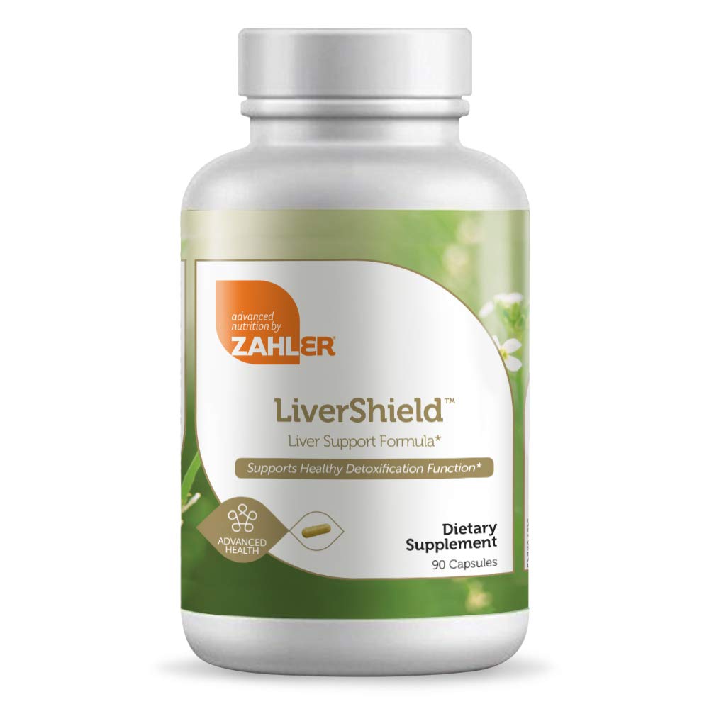 Zahler LiverShield milk thistle capsules