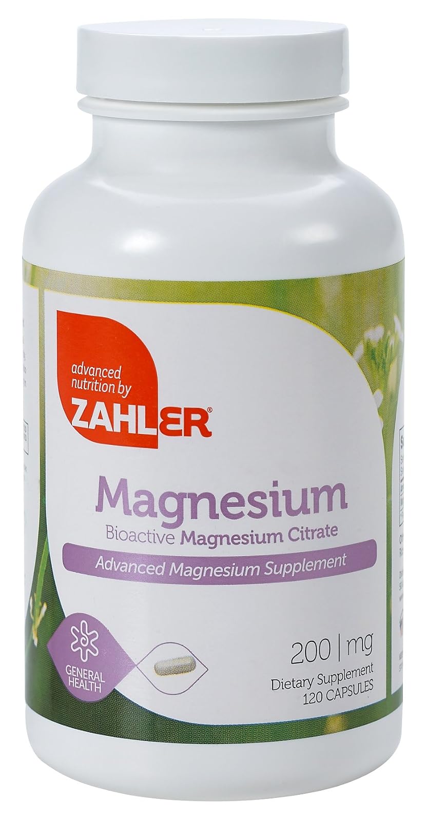 Zahler Magnesium Citrate 200 mg capsules