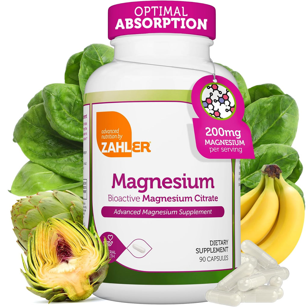 Zahler Magnesium Citrate for muscle relaxation