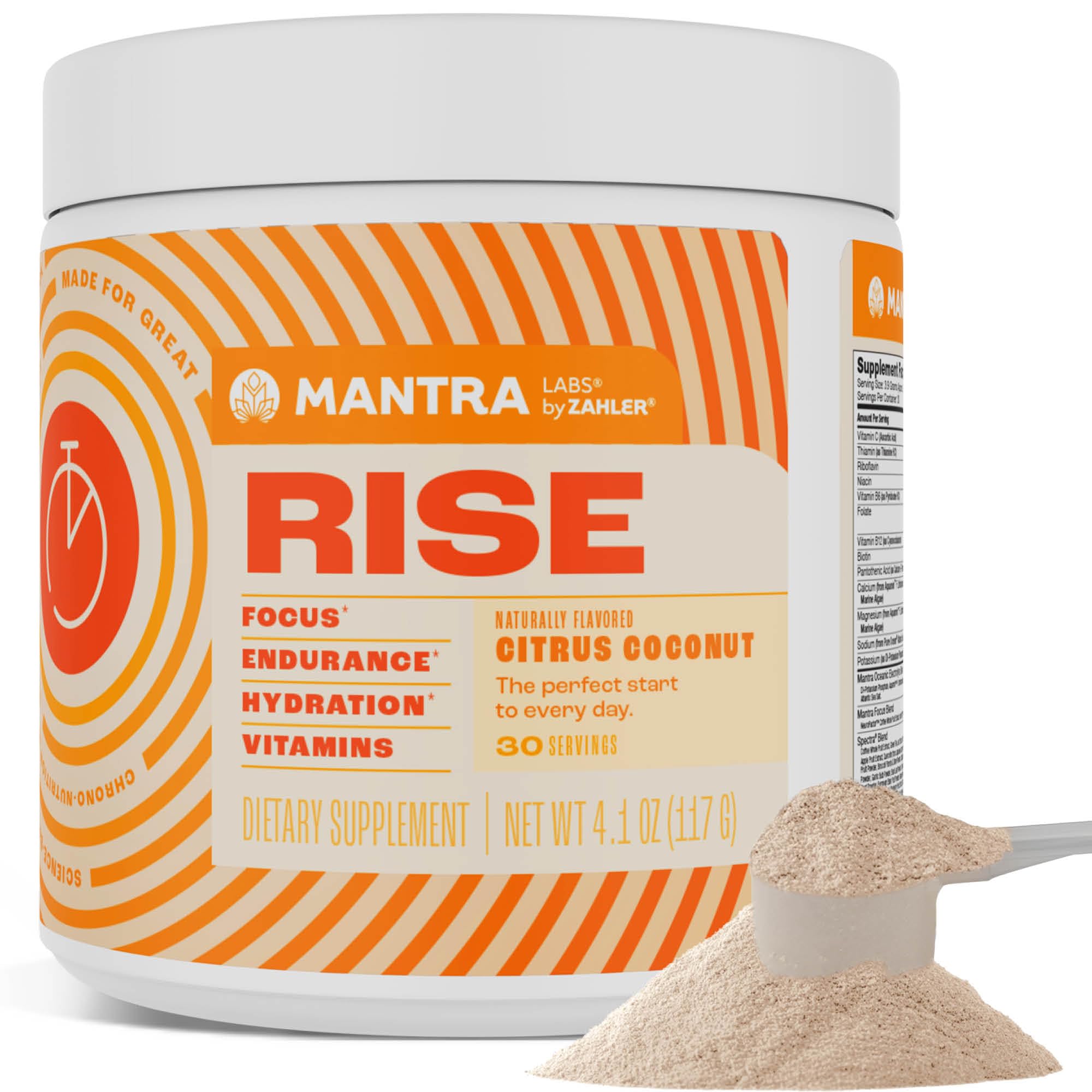 Zahler Mantra Rise energy booster