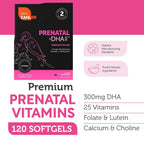 Zahler prenatal + DHA benefits