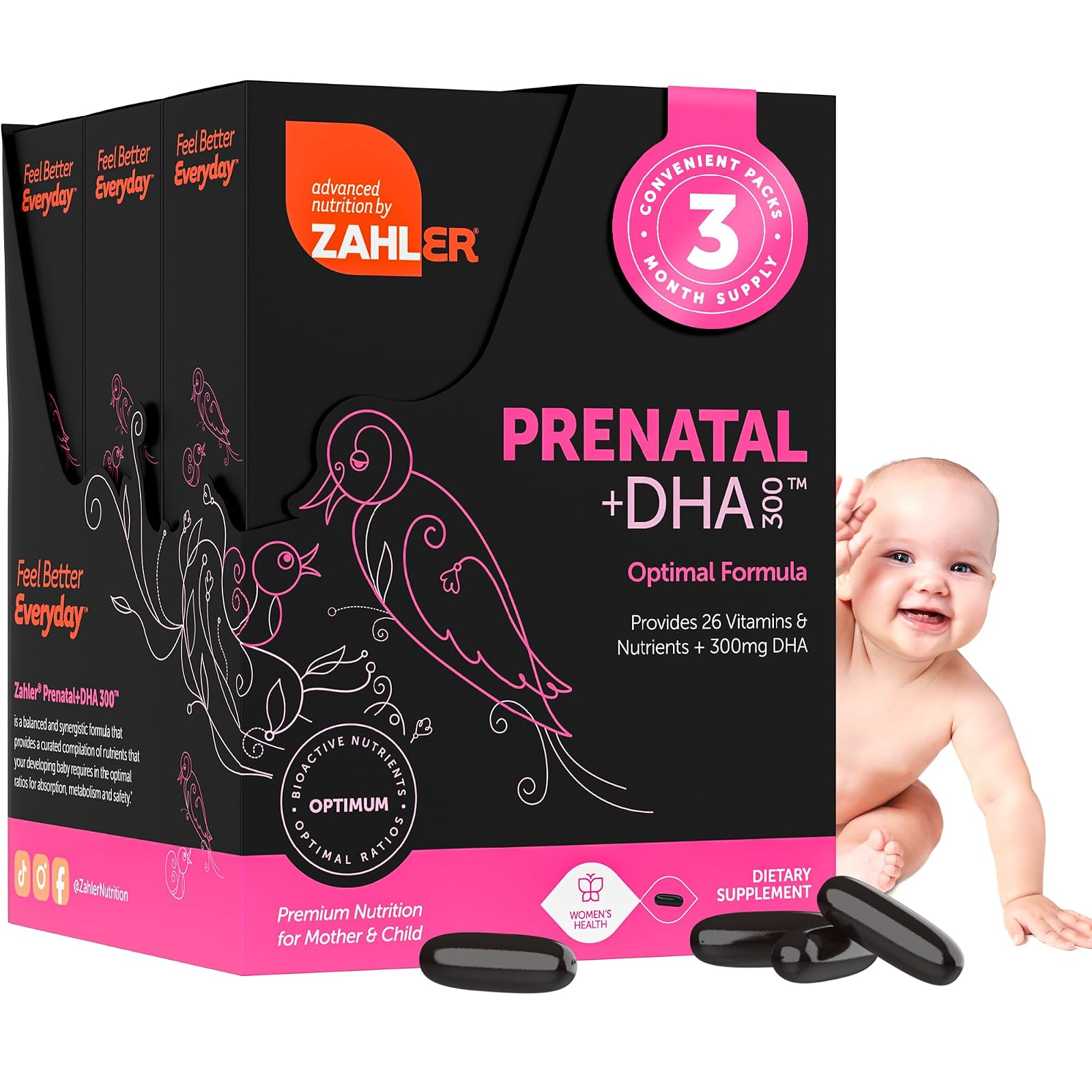 Zahler prenatal vitamins for mothers