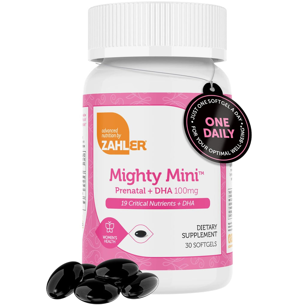 Zahler prenatal vitamins with DHA