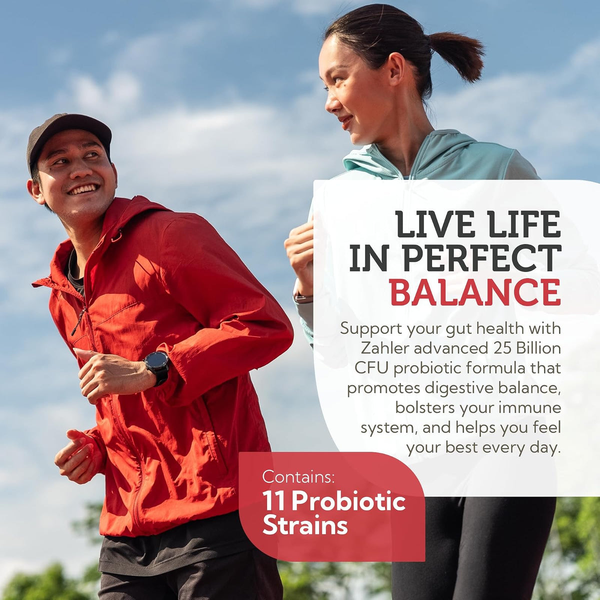 Zahler probiotics for gut balance