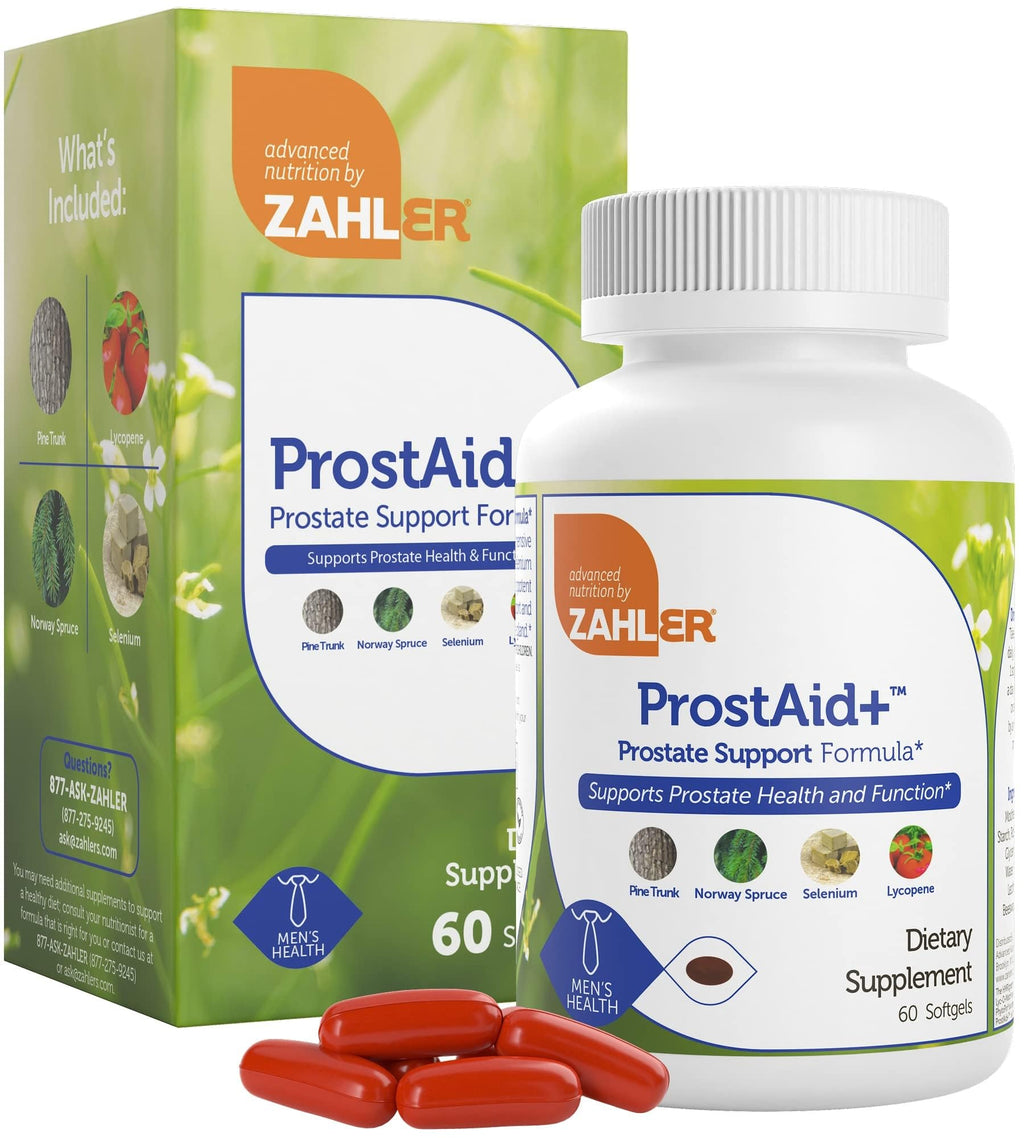 Zahler ProstAid+ prostate health support