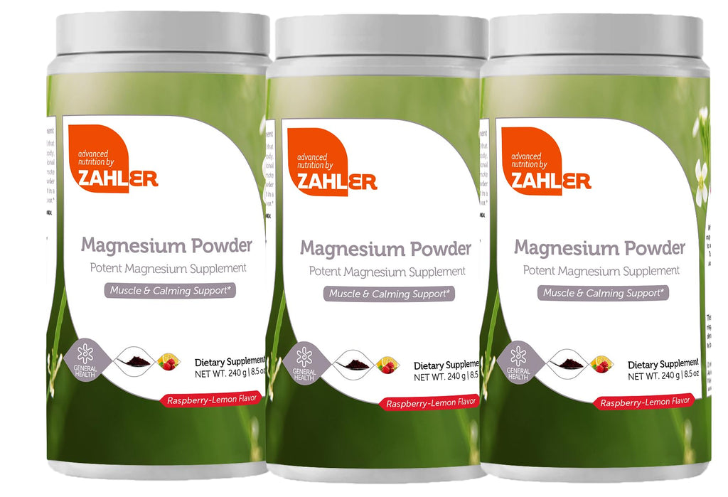 Zahler's magnesium powder for muscle support