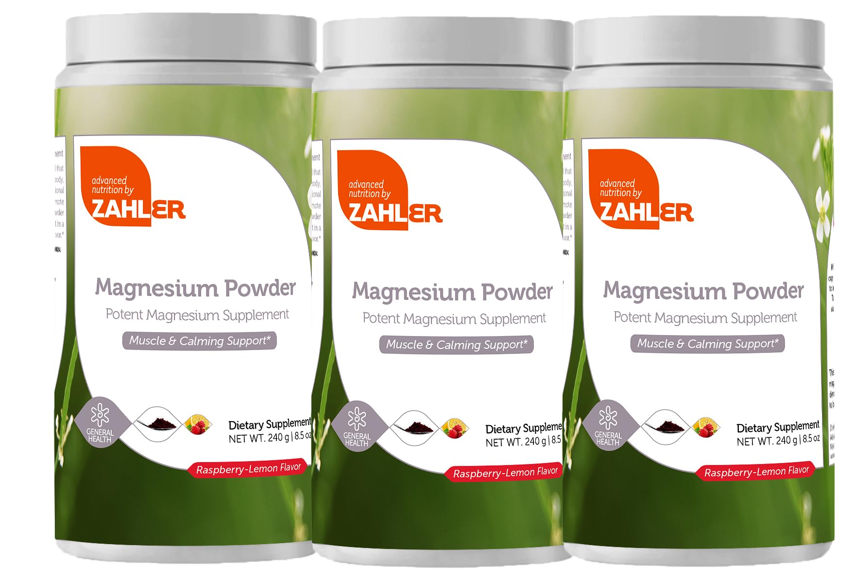 Zahler's magnesium powder for muscle support