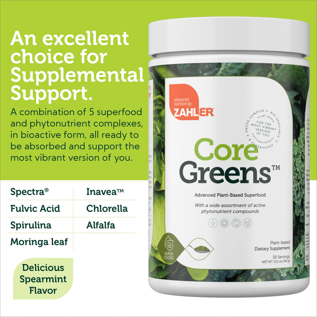Zahler spirulina for detox support