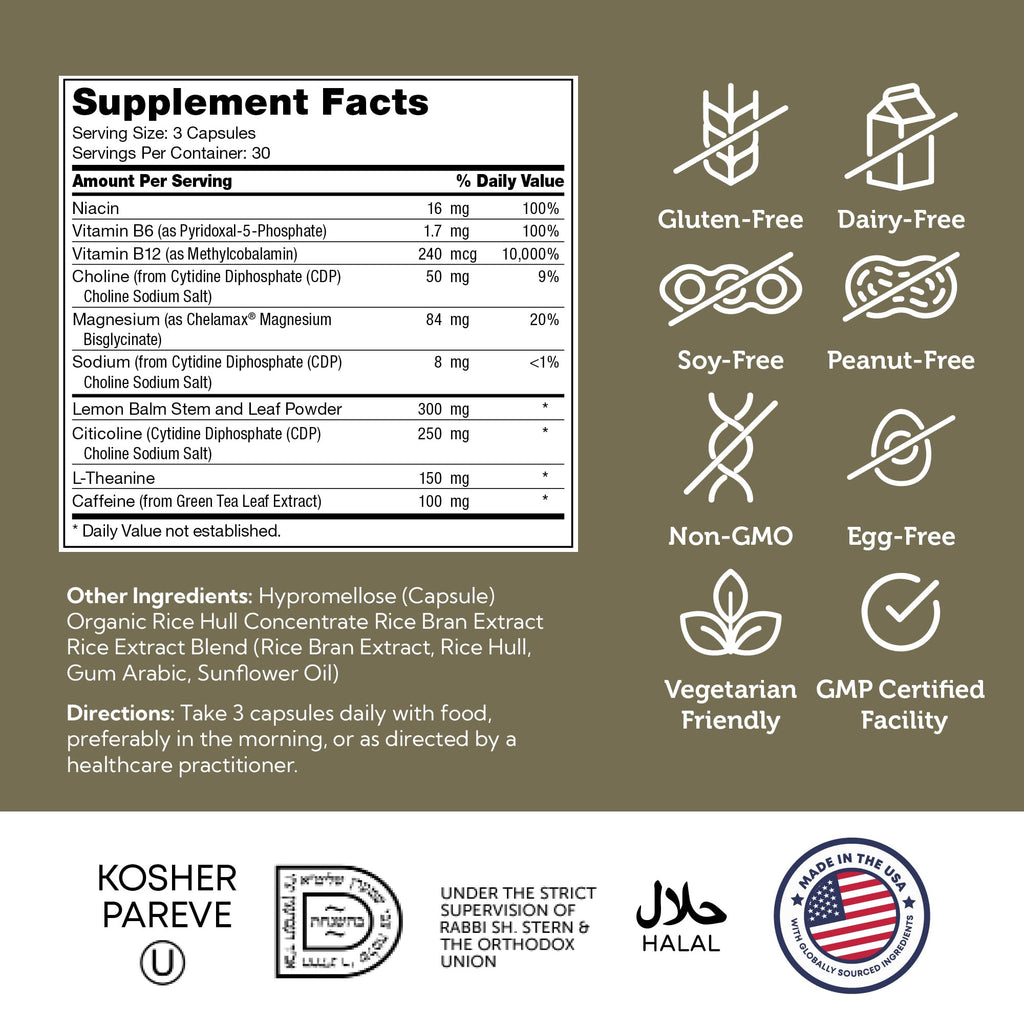 Zahler TeenFocus capsules for academic success