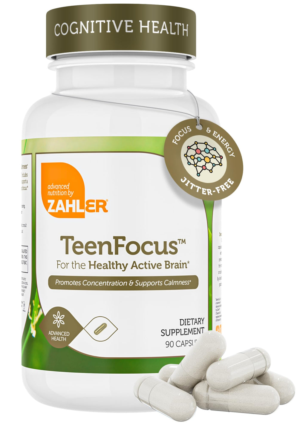 Zahler TeenFocus supplements for students