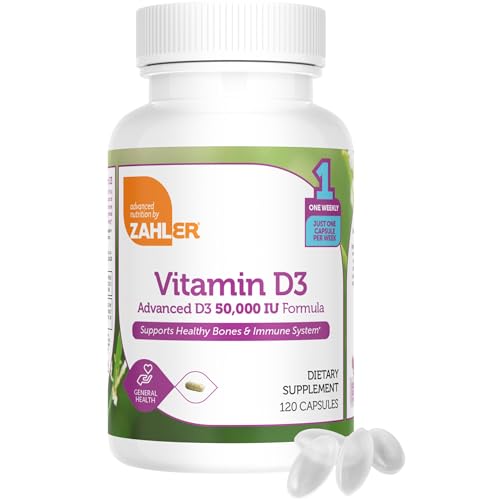 Zahler vitamin D3 50000 IU benefits