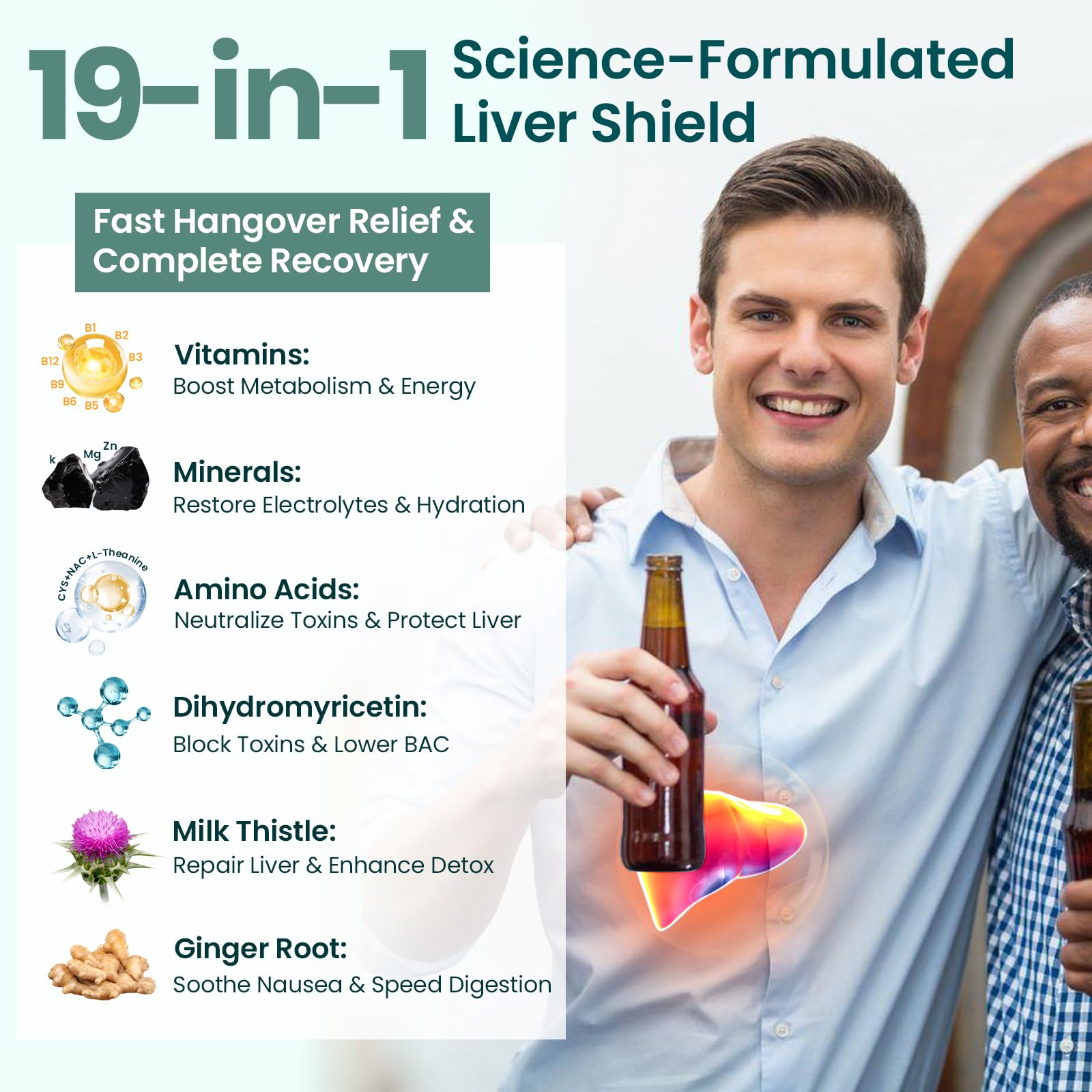 Zalgon DHM for detoxification