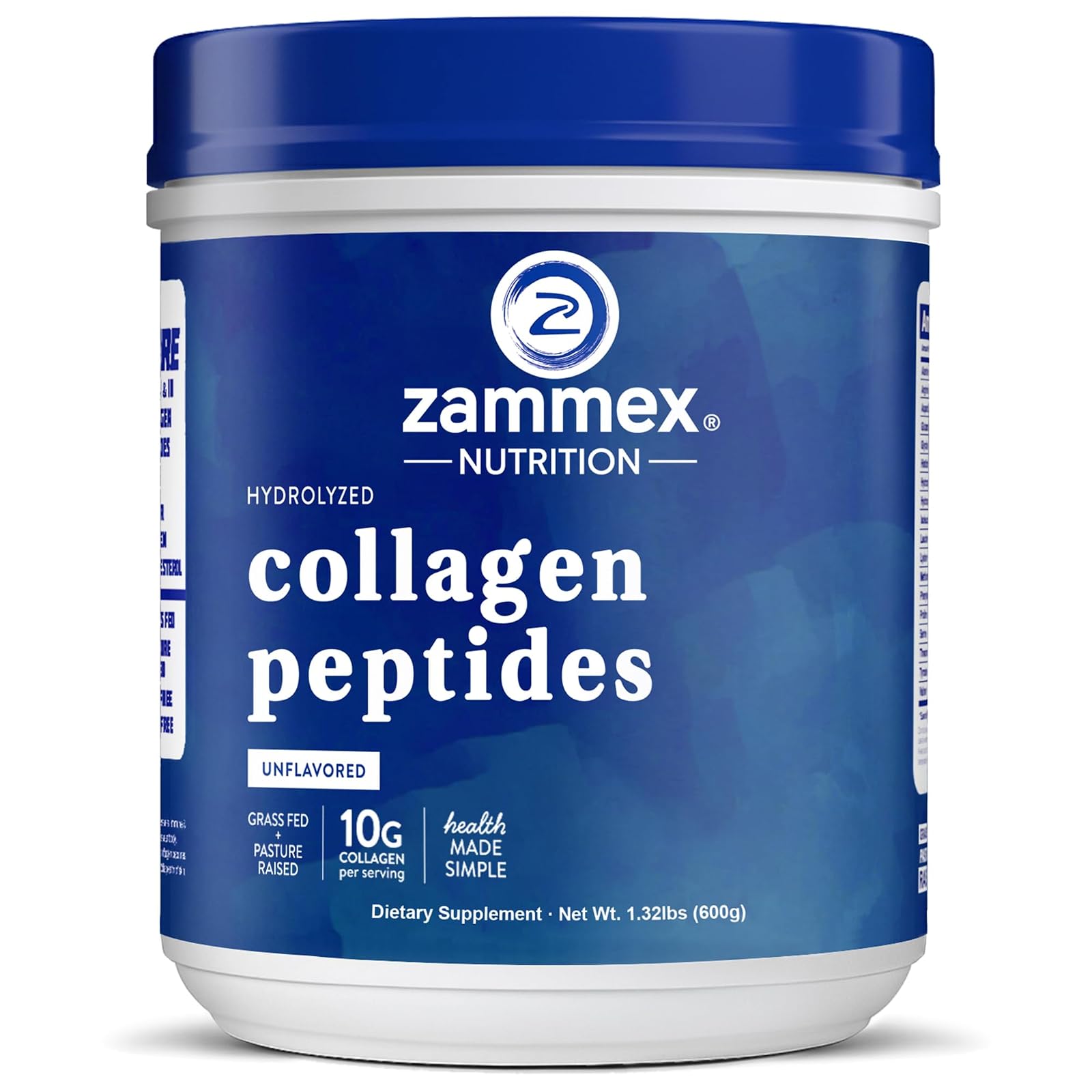Zammex collagen peptides powder benefits