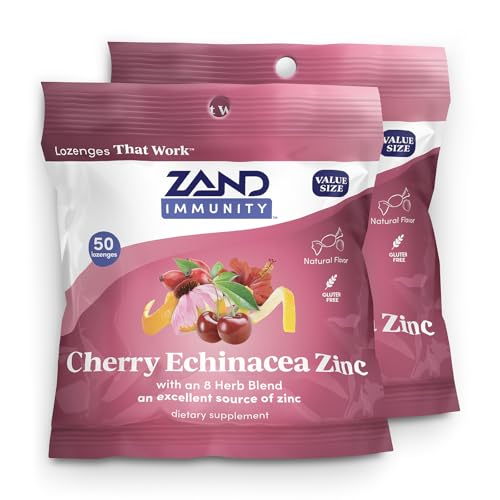 ZAND Echinacea throat lozenges for immunity
