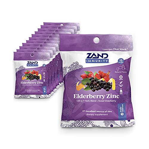 ZAND elderberry throat drops
